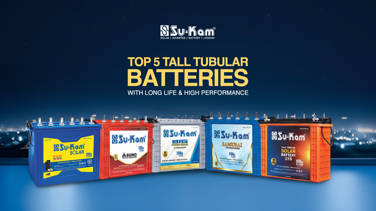 Top 5 Tall Tubular Batteries with Long Life & High Performance